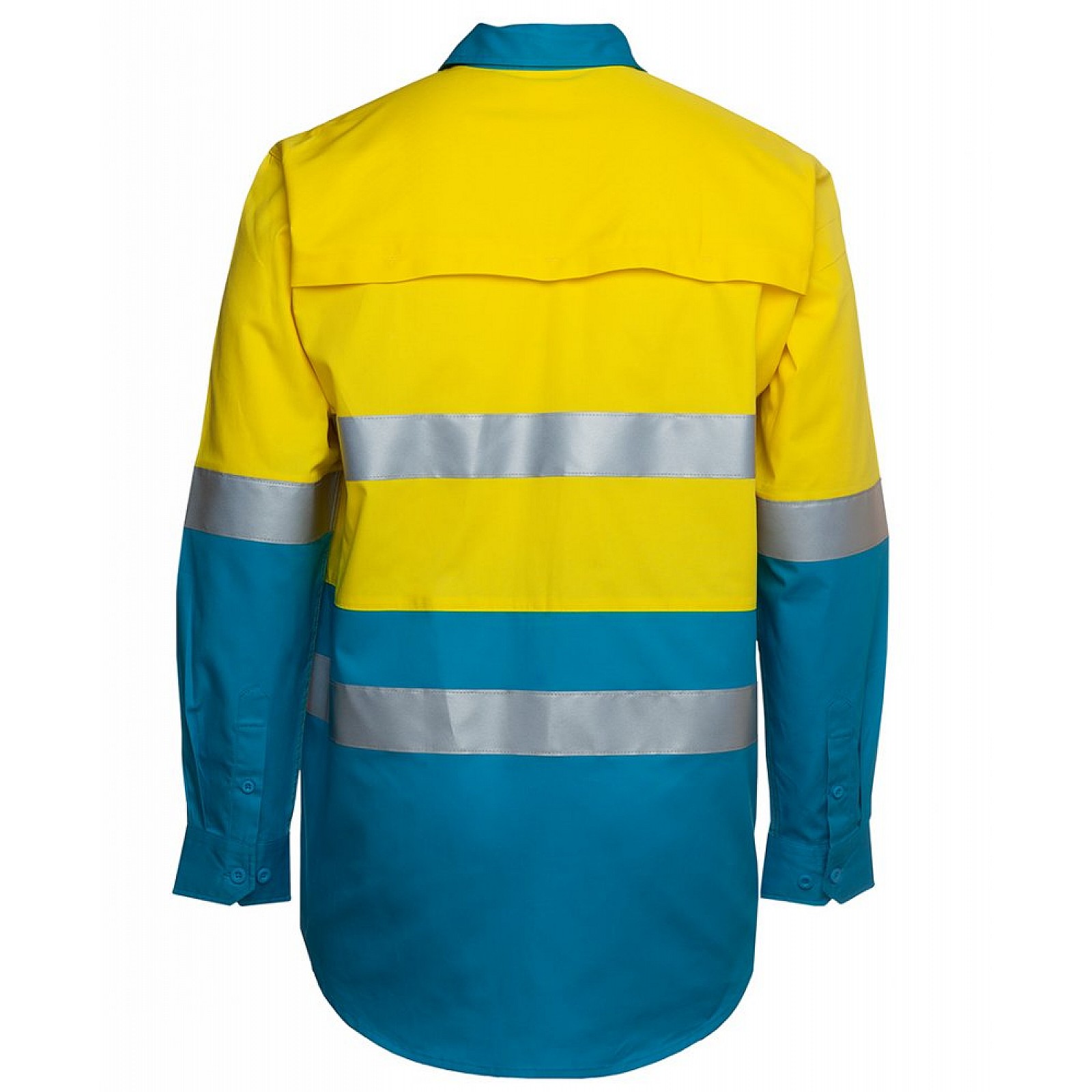 HI VIS Long Sleeve Shirt With Reflective Tape | Buy Online Protective ...