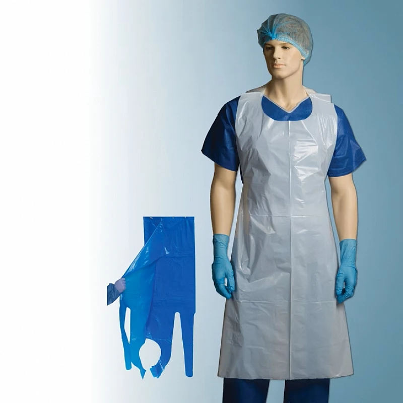 Disposable Polyethylene Aprons – HACCP, 1250 Protective Trade Group