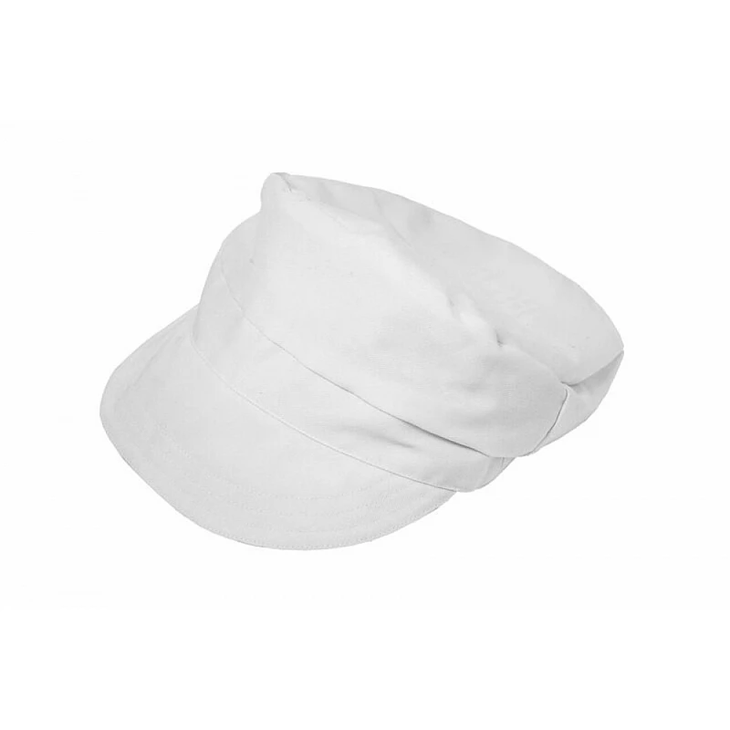 FOOD INDUSTRY PEAK CAP WITH HAIR NET CC106 Protective Trade Group